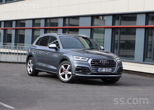 Pelēks Audi Q5 2018 Rīga, ar dzinēja tilpumu 3.00 L un nobraukumu 203 tūkst. km par 24470 €, foto 1 vietnē AUTOMOTO.COM.LV