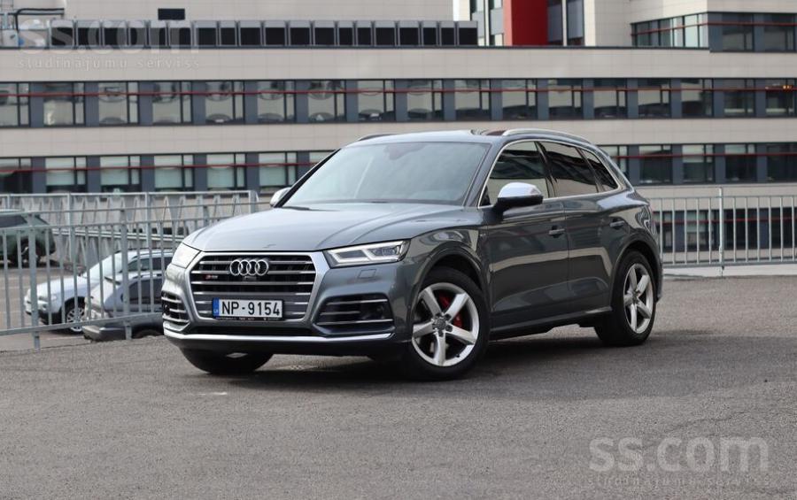 Pelēks Audi Q5 2018 Rīga, ar dzinēja tilpumu 3.00 L un nobraukumu 203 tūkst. km par 24470 €, foto 4 vietnē AUTOMOTO.COM.LV