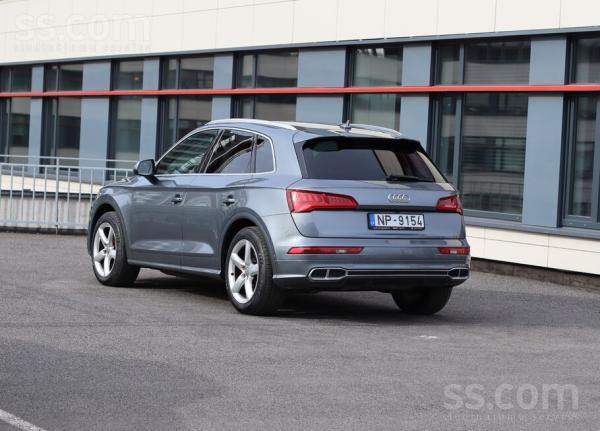 Pelēks Audi Q5 2018 Rīga, ar dzinēja tilpumu 3.00 L un nobraukumu 203 tūkst. km par 24470 €, foto 4 vietnē AUTOMOTO.COM.LV