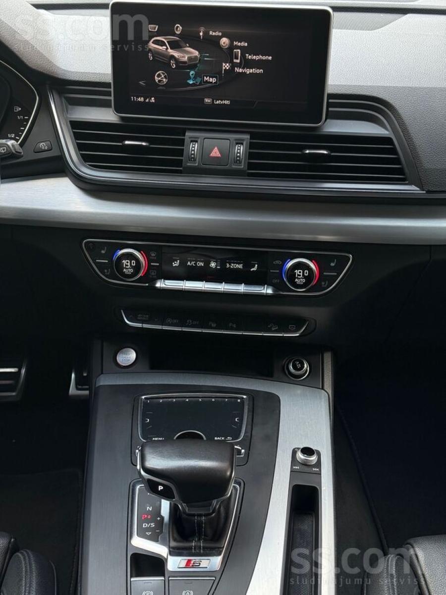 Pelēks Audi Q5 2018 Rīga, ar dzinēja tilpumu 3.00 L un nobraukumu 203 tūkst. km par 24470 €, foto 14 vietnē AUTOMOTO.COM.LV