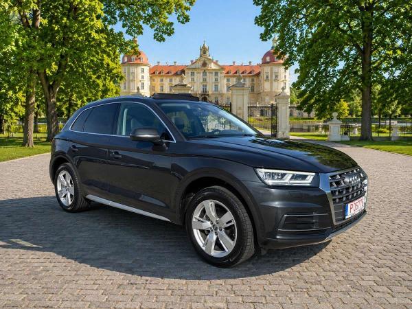 Pelēks Audi Q5 2018 Viļņa, ar dzinēja tilpumu 1.98 L un nobraukumu 270 tūkst. km par 16650 €, foto 1 vietnē AUTOMOTO.COM.LV