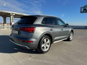 Grey Audi Q5 2018 in Vilnius, with an engine capacity of 1.98 L and mileage of 155 thousand km for 19990 €, photo 7 on AUTOMOTO.COM.LV