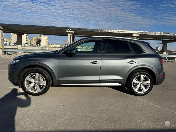 Grey Audi Q5 2018 in Vilnius, with an engine capacity of 1.98 L and mileage of 155 thousand km for 19990 €, photo 9 on AUTOMOTO.COM.LV