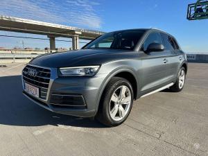 Grey Audi Q5 2018 in Vilnius, with an engine capacity of 1.98 L and mileage of 155 thousand km for 19990 €, photo 14 on AUTOMOTO.COM.LV