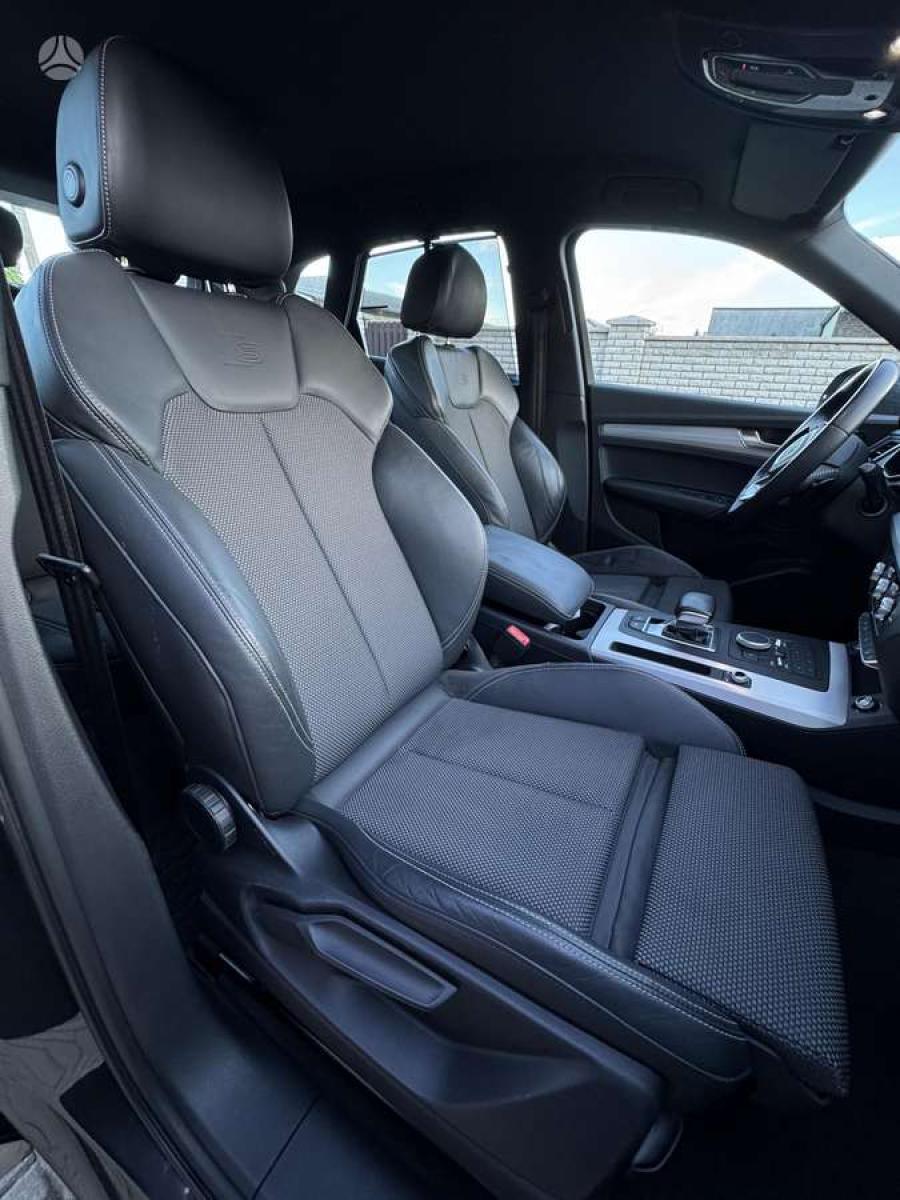 Pelēks Audi Q5 2018 Šalčininkai, ar dzinēja tilpumu 2.00 L un nobraukumu 188 tūkst. km par 12950 €, foto 11 vietnē AUTOMOTO.COM.LV