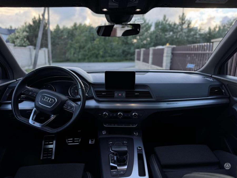 Pelēks Audi Q5 2018 Šalčininkai, ar dzinēja tilpumu 2.00 L un nobraukumu 188 tūkst. km par 12950 €, foto 15 vietnē AUTOMOTO.COM.LV