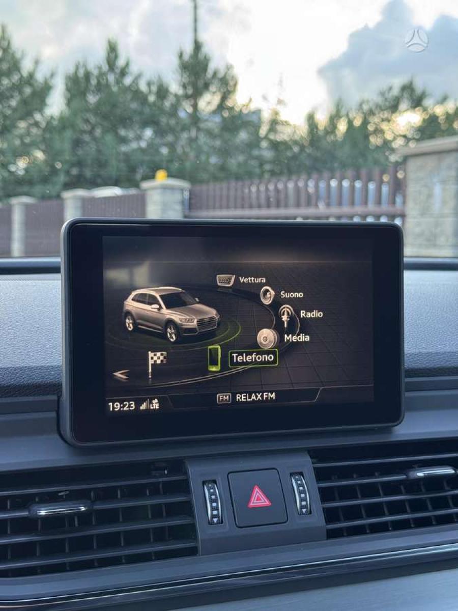 Pelēks Audi Q5 2018 Šalčininkai, ar dzinēja tilpumu 2.00 L un nobraukumu 188 tūkst. km par 12950 €, foto 19 vietnē AUTOMOTO.COM.LV