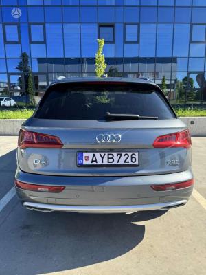 Grey Audi Q5 2018 in Panevezys, with an engine capacity of 1.98 L and mileage of 94 thousand km for 19900 €, photo 9 on AUTOMOTO.COM.LV