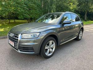 Grey Audi Q5 2018 in Vilnius, with an engine capacity of 1.98 L and mileage of 155 thousand km for 19990 €, photo 4 on AUTOMOTO.COM.LV
