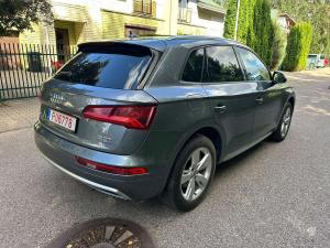 Grey Audi Q5 2018 in Vilnius, with an engine capacity of 1.98 L and mileage of 155 thousand km for 19990 €, photo 7 on AUTOMOTO.COM.LV