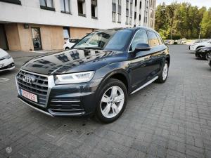 Grey Audi Q5 2018 in Vilnius, with an engine capacity of 1.98 L and mileage of 101 thousand km for 20700 €, photo  on AUTOMOTO.COM.LV