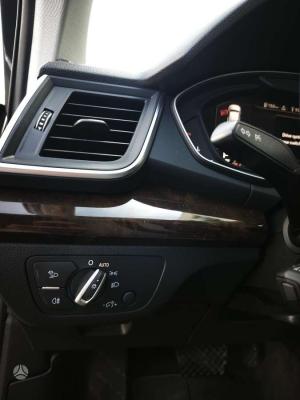 Grey Audi Q5 2018 in Vilnius, with an engine capacity of 1.98 L and mileage of 101 thousand km for 20700 €, photo 16 on AUTOMOTO.COM.LV