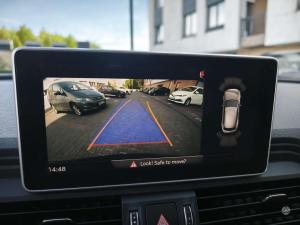 Grey Audi Q5 2018 in Vilnius, with an engine capacity of 1.98 L and mileage of 101 thousand km for 20700 €, photo 19 on AUTOMOTO.COM.LV