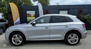 Grey Audi Q5 2018 in Taurage, with an engine capacity of 2.00 L and mileage of 392 thousand km for 14900 €, photo 6 on AUTOMOTO.COM.LV
