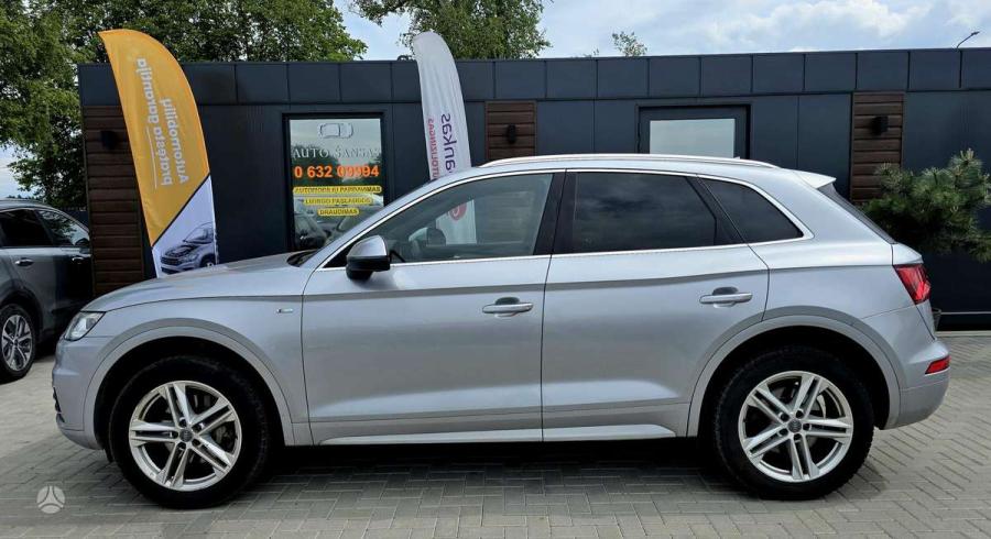 Grey Audi Q5 2018 in Taurage, with an engine capacity of 2.00 L and mileage of 392 thousand km for 14900 €, photo 6 on AUTOMOTO.COM.LV