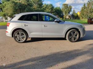 Grey Audi Q5 2018 in Kaunas, with an engine capacity of 1.98 L and mileage of 134 thousand km for 20800 €, photo 5 on AUTOMOTO.COM.LV