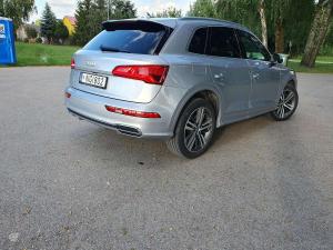 Grey Audi Q5 2018 in Kaunas, with an engine capacity of 1.98 L and mileage of 134 thousand km for 20800 €, photo 8 on AUTOMOTO.COM.LV