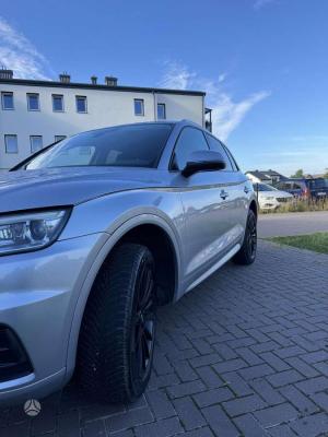 Grey Audi Q5 2018 in Kaunas, with an engine capacity of 1.98 L and mileage of 65 thousand km for 19700 €, photo 6 on AUTOMOTO.COM.LV