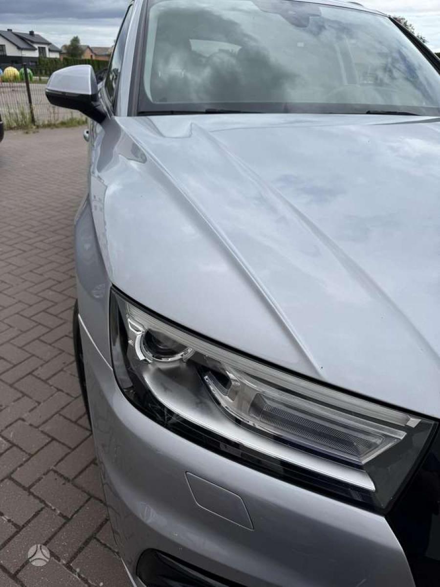 Grey Audi Q5 2018 in Kaunas, with an engine capacity of 1.98 L and mileage of 65 thousand km for 19700 €, photo 11 on AUTOMOTO.COM.LV