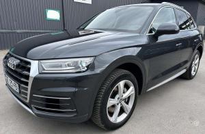 Pelēks Audi Q5 2018 Tauragė, ar dzinēja tilpumu 2.97 L un nobraukumu 195 tūkst. km par 20000 €, foto  vietnē AUTOMOTO.COM.LV