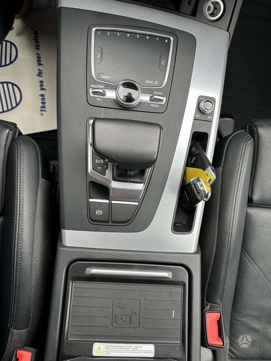 Pelēks Audi Q5 2018 Tauragė, ar dzinēja tilpumu 2.97 L un nobraukumu 195 tūkst. km par 20000 €, foto 14 vietnē AUTOMOTO.COM.LV