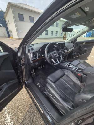Grey Audi Q5 2018 in Alytus, with an engine capacity of 1.98 L and mileage of 162 thousand km for 21900 €, photo 11 on AUTOMOTO.COM.LV