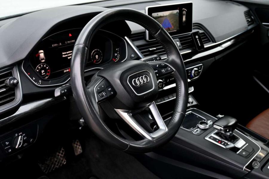 Pelēks Audi Q5 2018 Kretinga, ar dzinēja tilpumu 1.98 L un nobraukumu 97 tūkst. km par 20999 €, foto 24 vietnē AUTOMOTO.COM.LV