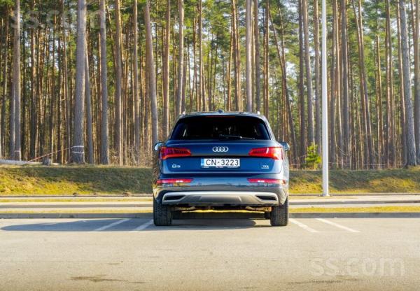 Grey Audi Q5 2018 in Riga, with an engine capacity of 2.00 L and mileage of 137 thousand km for 23900 €, photo 7 on AUTOMOTO.COM.LV