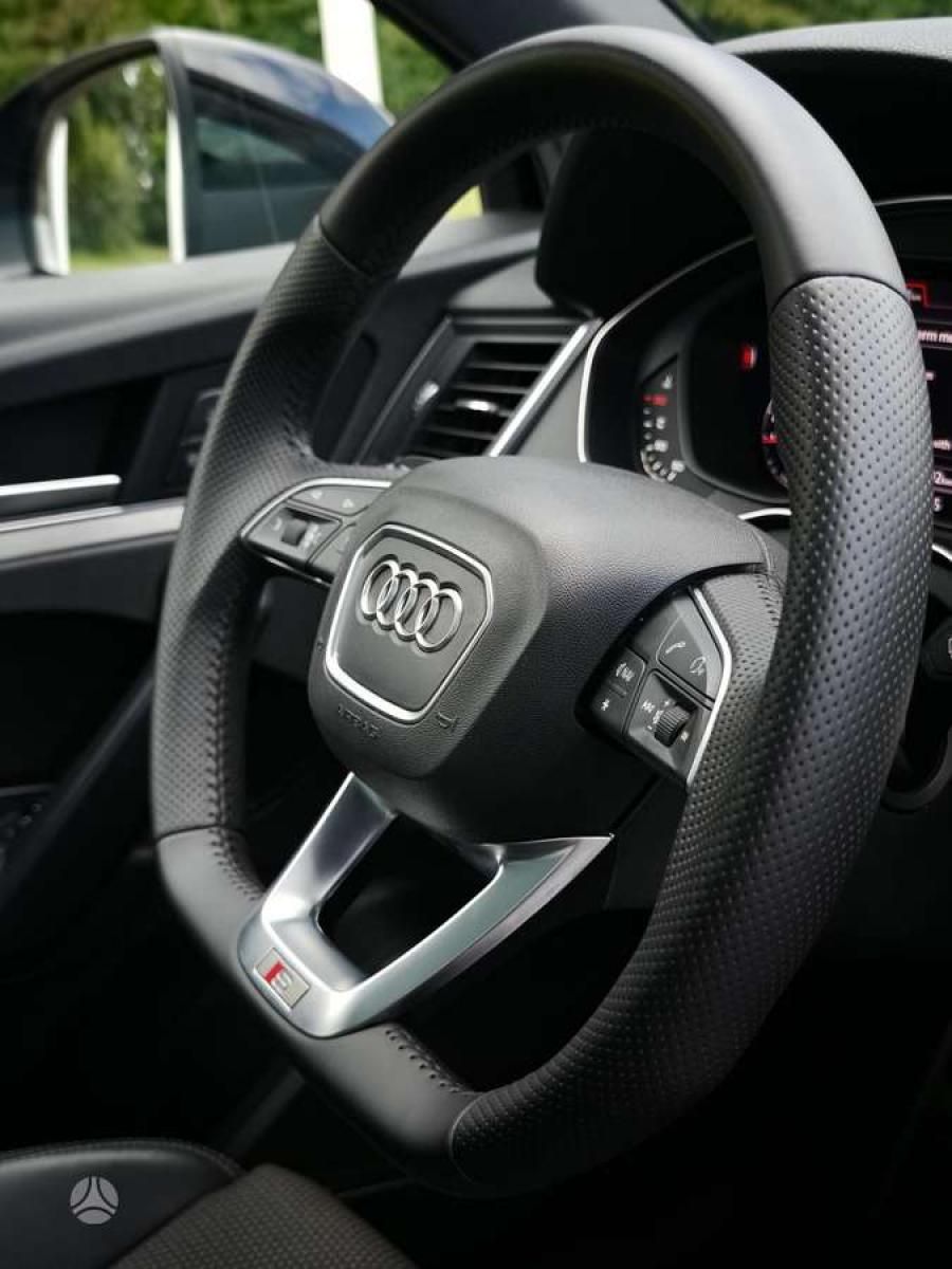 Pelēks Audi Q5 2018 Viļņa, ar dzinēja tilpumu 1.98 L un nobraukumu 221 tūkst. km par 25400 €, foto 19 vietnē AUTOMOTO.COM.LV