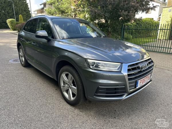 Pelēks Audi Q5 2018 Viļņa, ar dzinēja tilpumu 2.00 L un nobraukumu 155 tūkst. km par 19550 €, foto 4 vietnē AUTOMOTO.COM.LV