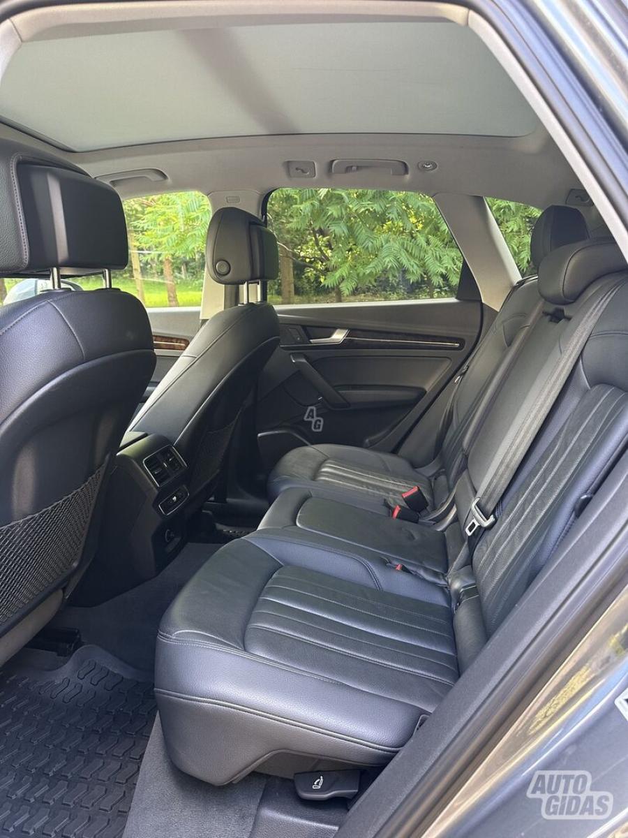 Pelēks Audi Q5 2018 Viļņa, ar dzinēja tilpumu 2.00 L un nobraukumu 155 tūkst. km par 19550 €, foto 11 vietnē AUTOMOTO.COM.LV