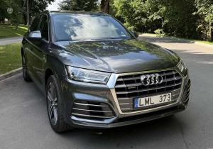Pelēks Audi Q5 2018 Viļņa, ar dzinēja tilpumu 1.98 L un nobraukumu 133 tūkst. km par 24000 €, foto  vietnē AUTOMOTO.COM.LV