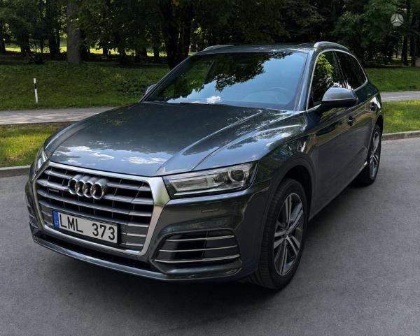 Pelēks Audi Q5 2018 Viļņa, ar dzinēja tilpumu 1.98 L un nobraukumu 133 tūkst. km par 24000 €, foto 3 vietnē AUTOMOTO.COM.LV