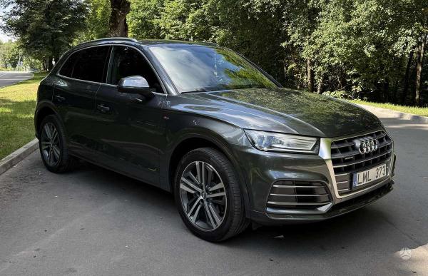 Pelēks Audi Q5 2018 Viļņa, ar dzinēja tilpumu 1.98 L un nobraukumu 133 tūkst. km par 24000 €, foto 4 vietnē AUTOMOTO.COM.LV