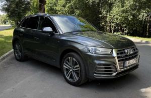 Серый Ауди Ку 5 2018 в Вильнюс, объемом двигателя 1.98 л и пробегом 133 тыс. км за 24000 €, фото 4 на AUTOMOTO.COM.LV