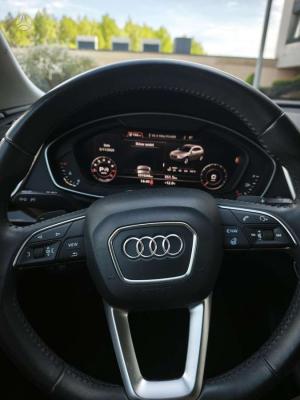 Grey Audi Q5 2018 in Vilnius, with an engine capacity of 1.98 L and mileage of 101 thousand km for 20400 €, photo 23 on AUTOMOTO.COM.LV