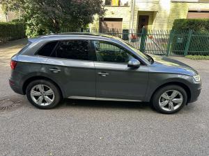 Pelēks Audi Q5 2018 Viļņa, ar dzinēja tilpumu 1.98 L un nobraukumu 155 tūkst. km par 19550 €, foto 5 vietnē AUTOMOTO.COM.LV