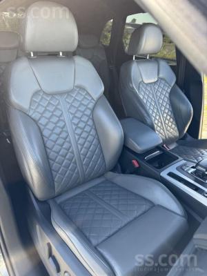 Grey Audi Q5 2019 in Liepaja, with an engine capacity of 2.00 L and mileage of 106 thousand km for 28500 €, photo 10 on AUTOMOTO.COM.LV