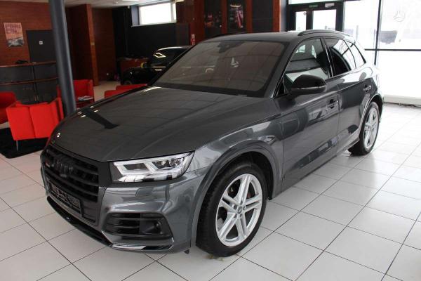 Pelēks Audi Q5 2019 Klaipėda, ar dzinēja tilpumu 3.00 L un nobraukumu 62 tūkst. km par 36900 €, foto 2 vietnē AUTOMOTO.COM.LV
