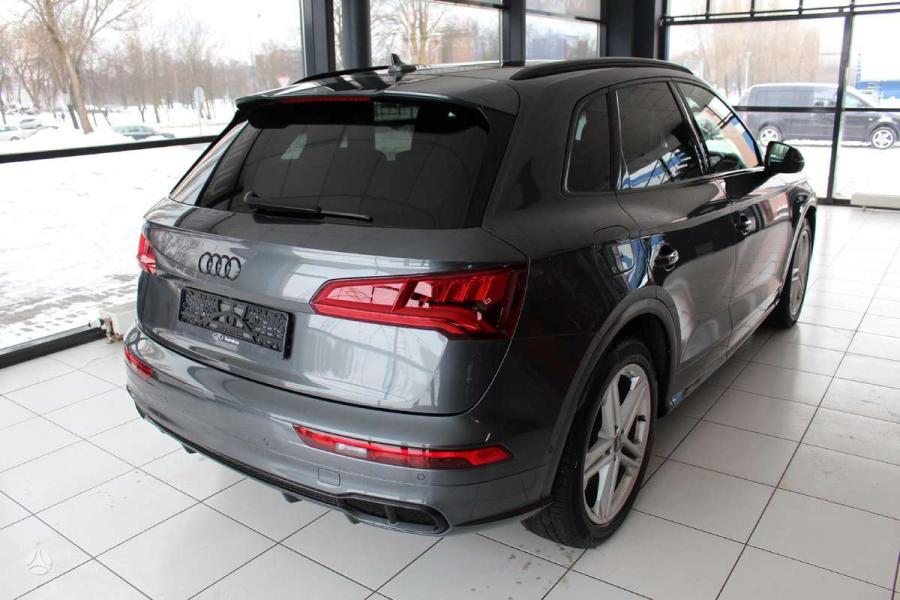 Pelēks Audi Q5 2019 Klaipėda, ar dzinēja tilpumu 3.00 L un nobraukumu 62 tūkst. km par 36900 €, foto 6 vietnē AUTOMOTO.COM.LV