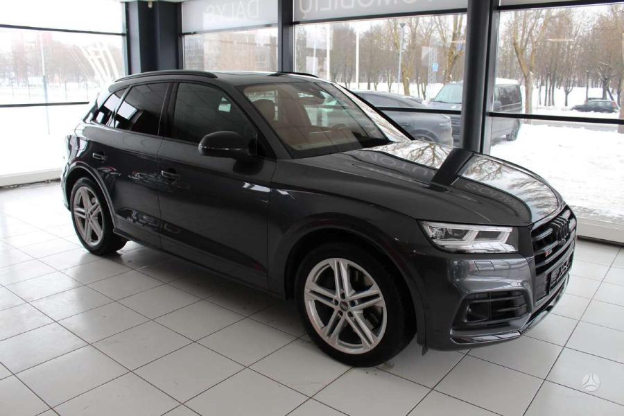 Pelēks Audi Q5 2019 Klaipėda, ar dzinēja tilpumu 3.00 L un nobraukumu 62 tūkst. km par 36900 €, foto 7 vietnē AUTOMOTO.COM.LV