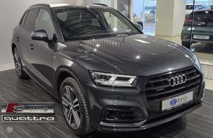 Grey Audi Q5 2019 in Siauliai, with an engine capacity of 1.97 L and mileage of 78 thousand km for 29900 €, photo  on AUTOMOTO.COM.LV