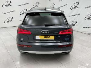 Grey Audi Q5 2019 in Vilnius, with an engine capacity of 1.98 L and mileage of 114 thousand km for 19500 €, photo 24 on AUTOMOTO.COM.LV