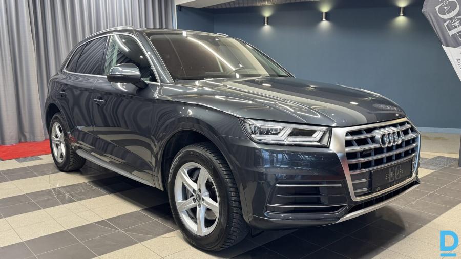 Grey Audi Q5 2019 in Marupe, with an engine capacity of 2.00 L and mileage of 187 thousand km for 23990 €, photo 2 on AUTOMOTO.COM.LV