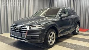 Grey Audi Q5 2019 in Riga, with an engine capacity of 2.00 L and mileage of 187 thousand km for 22990 €, photo  on AUTOMOTO.COM.LV