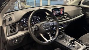 Grey Audi Q5 2019 in Riga, with an engine capacity of 2.00 L and mileage of 187 thousand km for 22990 €, photo 17 on AUTOMOTO.COM.LV