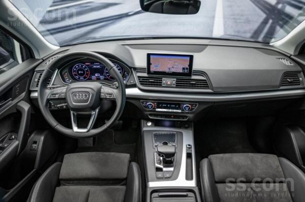 Pelēks Audi Q5 2019 Rīga, ar dzinēja tilpumu 2.00 L un nobraukumu 172 tūkst. km par 21900 €, foto 6 vietnē AUTOMOTO.COM.LV