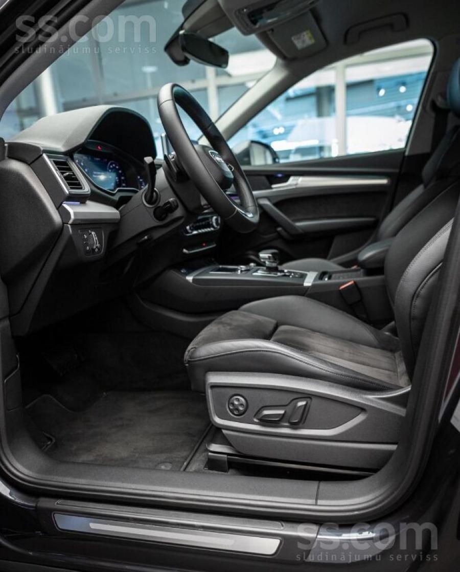 Pelēks Audi Q5 2019 Rīga, ar dzinēja tilpumu 2.00 L un nobraukumu 172 tūkst. km par 21900 €, foto 9 vietnē AUTOMOTO.COM.LV