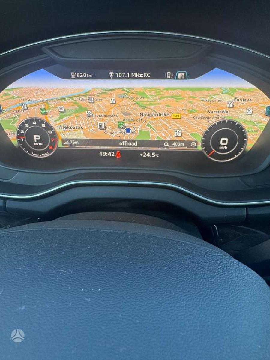 Grey Audi Q5 2019 in Kaunas, with an engine capacity of 1.98 L and mileage of 100 thousand km for 23750 €, photo 12 on AUTOMOTO.COM.LV