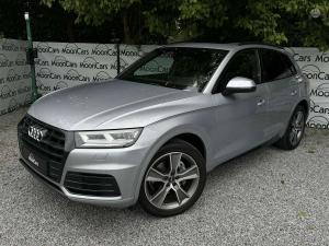 Grey Audi Q5 2019 in Vilnius, with an engine capacity of 1.98 L and mileage of 118 thousand km for 22300 €, photo  on AUTOMOTO.COM.LV